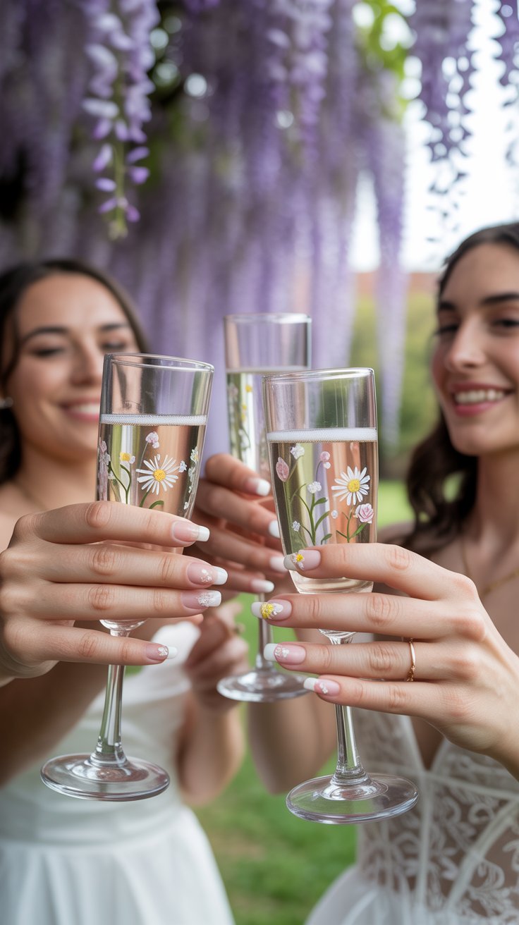 Top Spring and Summer Nail Designs for Weddings in 2025 - Beauty & Flowers