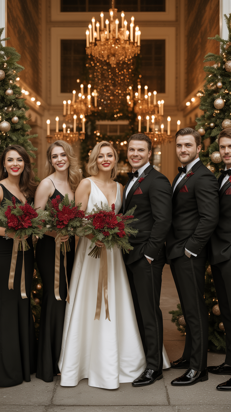 The Christmas Color Combos That Are Actually Wedding-Worthy - Beauty ...